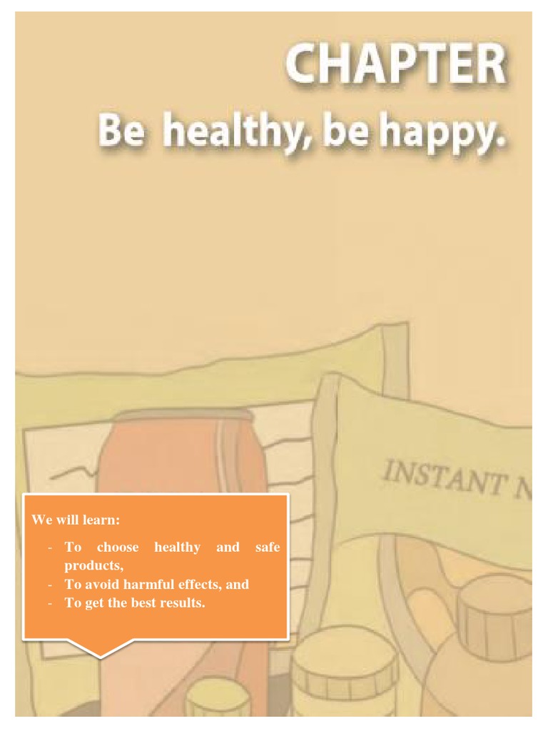 Handout Be Healthy, Be Happy | PDF
