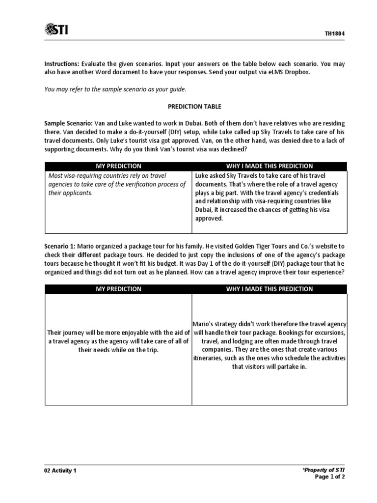 02 Activity 1 | Download Free PDF | Do It Yourself
