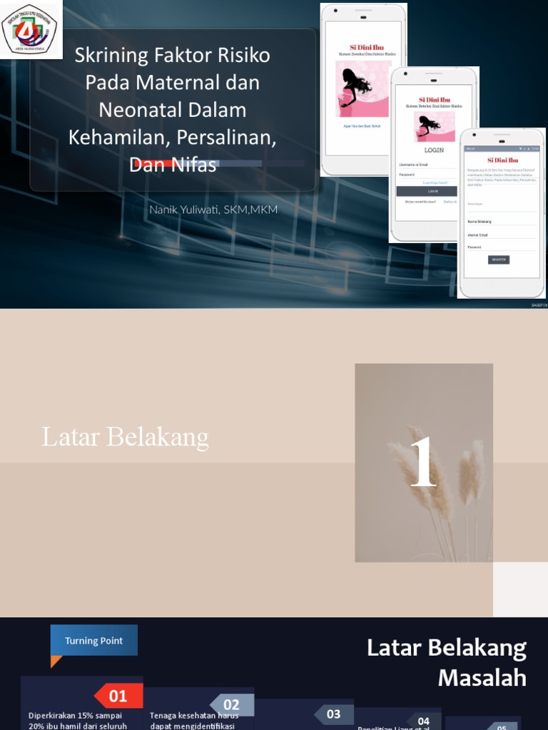 Deteksi Dini PD Kehamilan Dan Persalinan | PDF