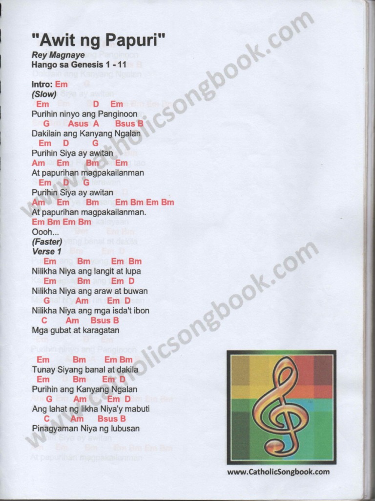 Awit NG Papuri | PDF