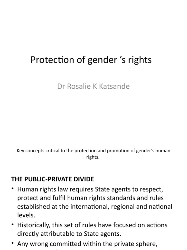 Gender and Law (1) - 2 | PDF | Gender Studies | Gender Equality