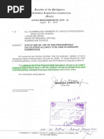 PRC Notice of Admission (NOA) Form | PDF | Economy Of The Philippines ...