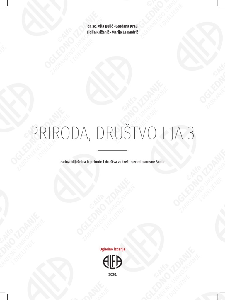 Priroda Drustvo I Ja 3-RB | PDF