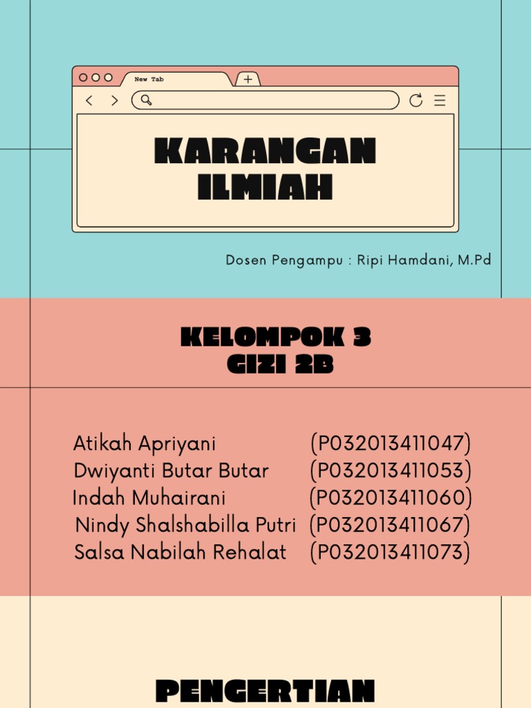 KLP 3 - Karangan Ilmiah | PDF