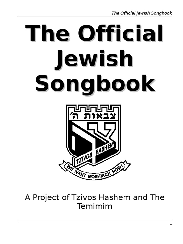 The Official Jewish Songbook | PDF | Chabad | Shabbat