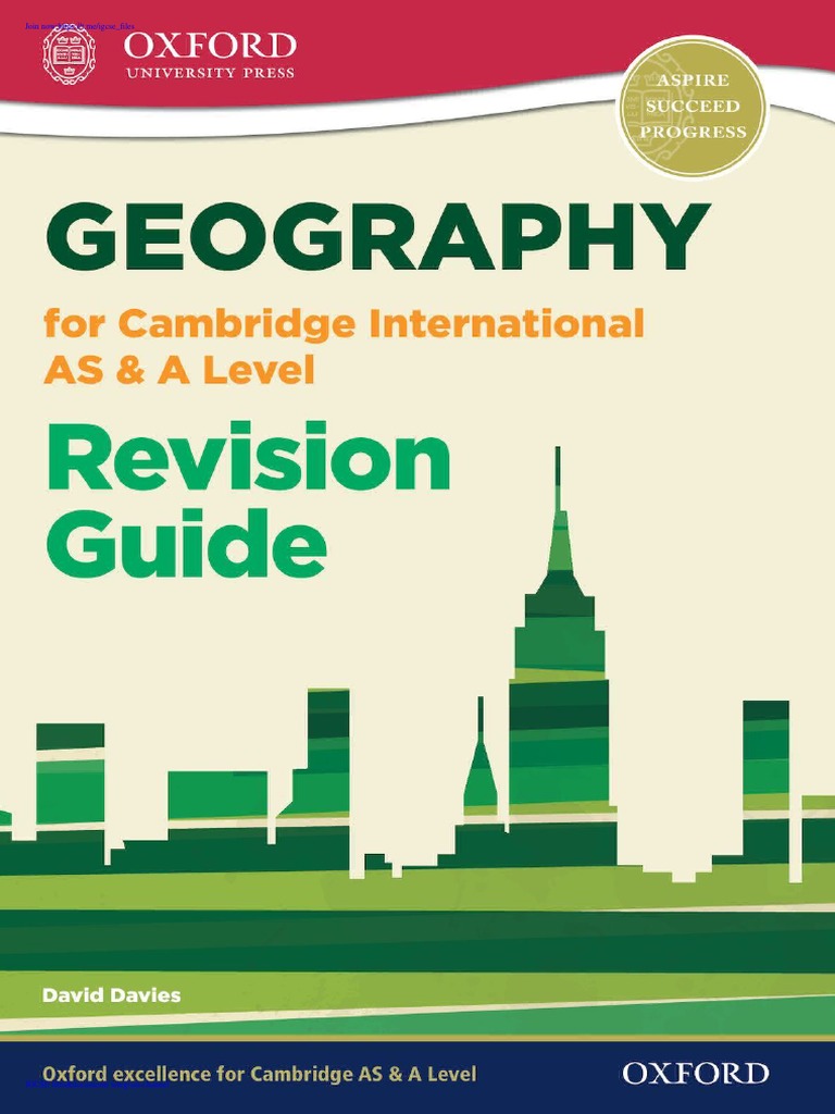 CAIE Geography AS-Al Level Revision Guide | PDF