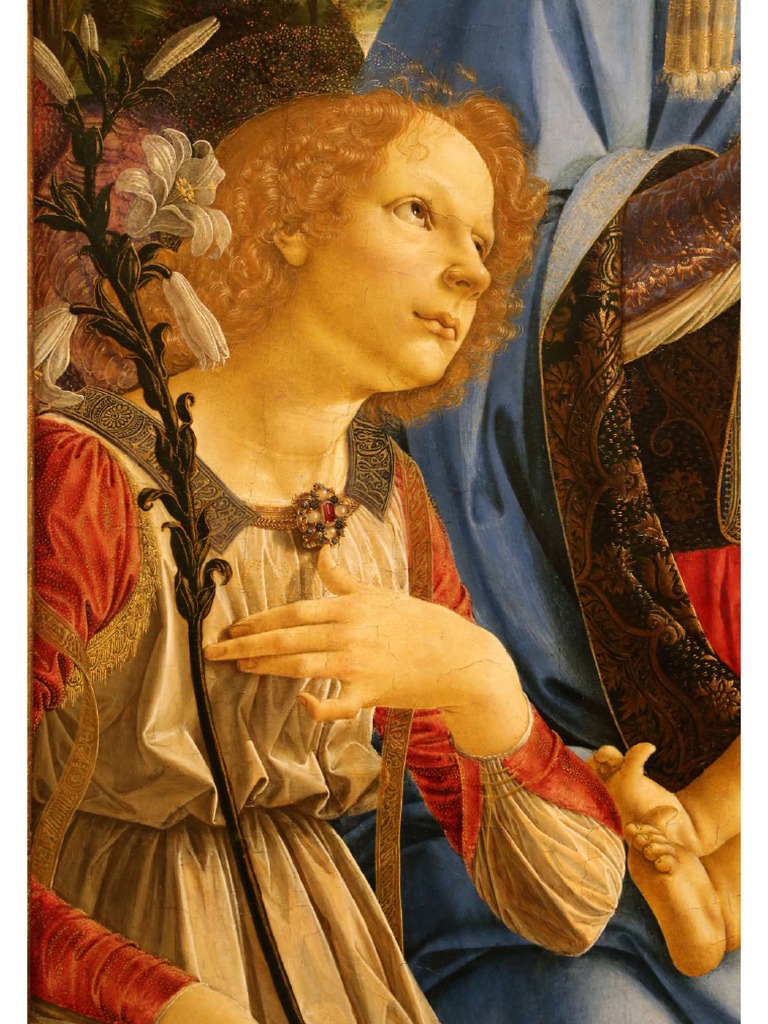 Andrea Del Verrocchio Madonna Col Bambino e Due Angeli 1476 78 Ca 02 | PDF