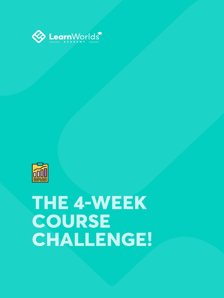 4-Week Course Creation Workbook | PDF | Educational Technology | Learning