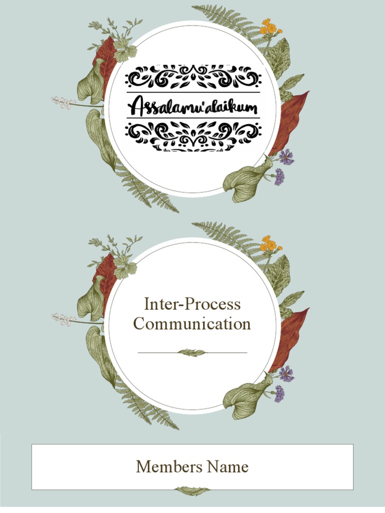 Inter Process Communication Pdf Process Computing Distributed