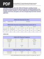SAE 1006 Steel Grade Datasheet | PDF | Rolling (Metalworking) | Steel