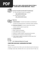 TLE Grade8 ICT-CSS Module4 Quarter1 Week1 | PDF | Learning | Educational Technology