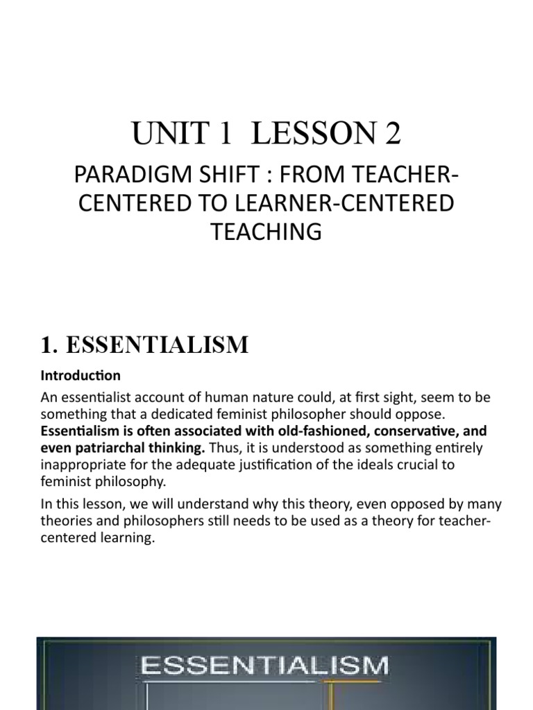UNIT 1 LESSON 2. and 3 | PDF
