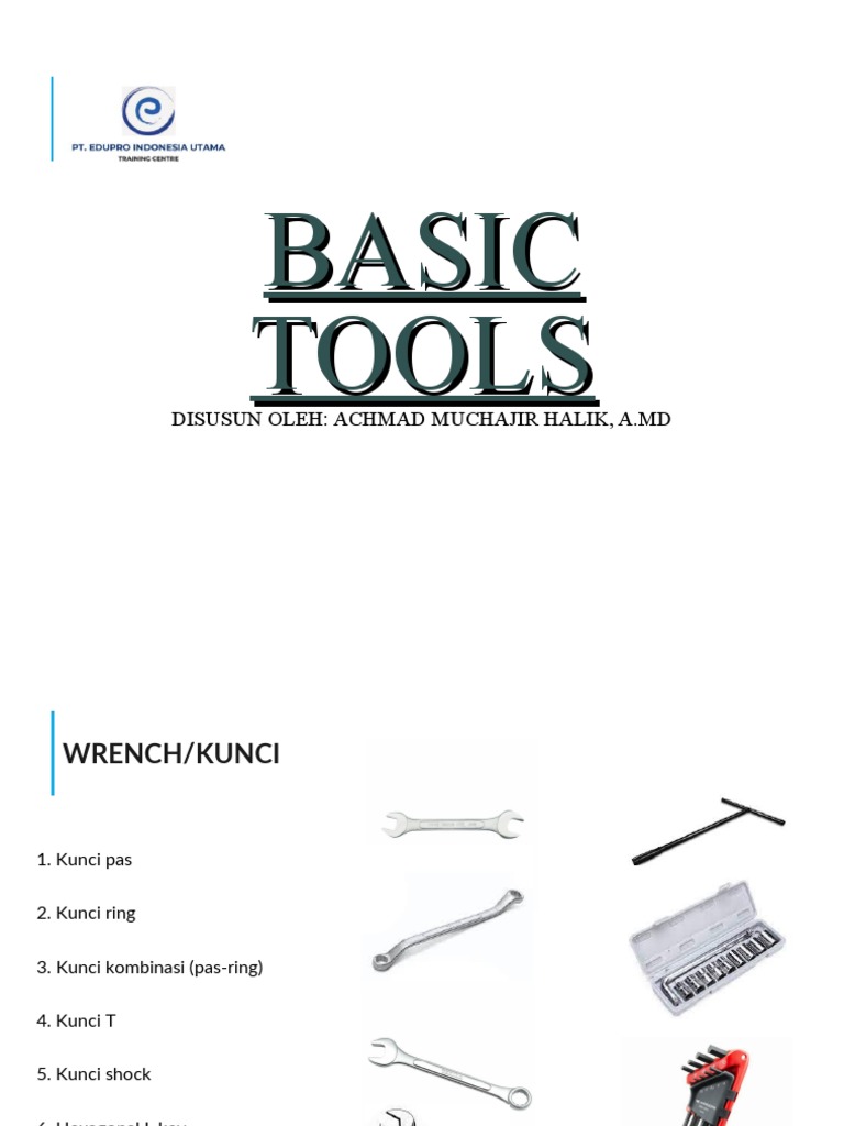 Basic Tools | PDF