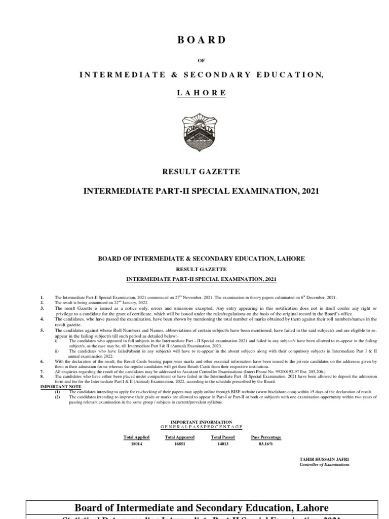 Gazette Inter S21 | PDF | Science