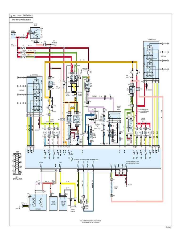 Gen III Power Train Wiring Diagram | PDF | Ignition System | Systems ...