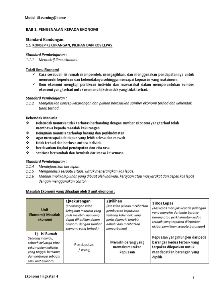 178 3. Nota Ringkas Tingkatan 4-1-11 | PDF