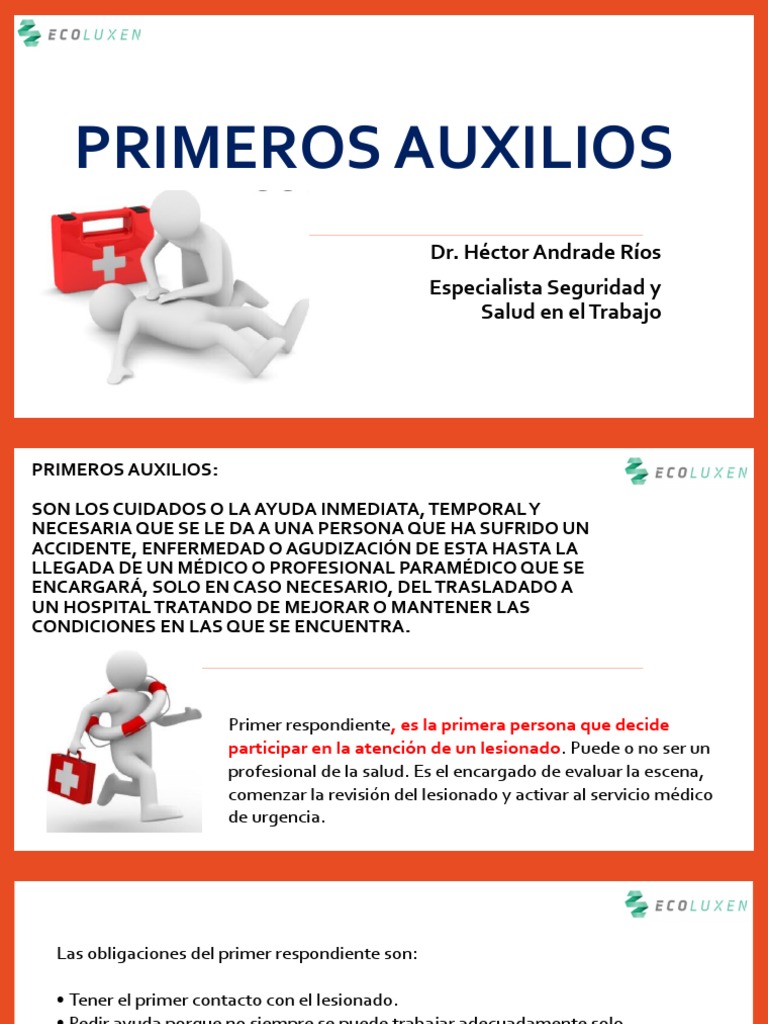 Guía de Primeros Auxilios Esenciales | PDF | Presión sanguínea | Legumbres