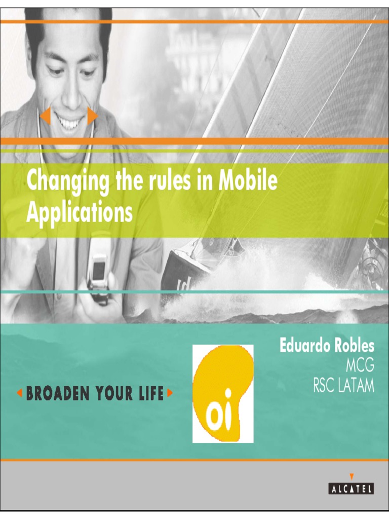 4-Mobile Applications Alcatel Mobile Day | PDF | Mobile Phones ...