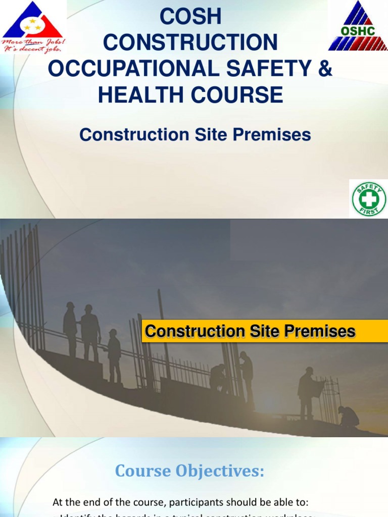 Lecture 10 - Construction Site Premises | PDF | Safety | Occupational ...