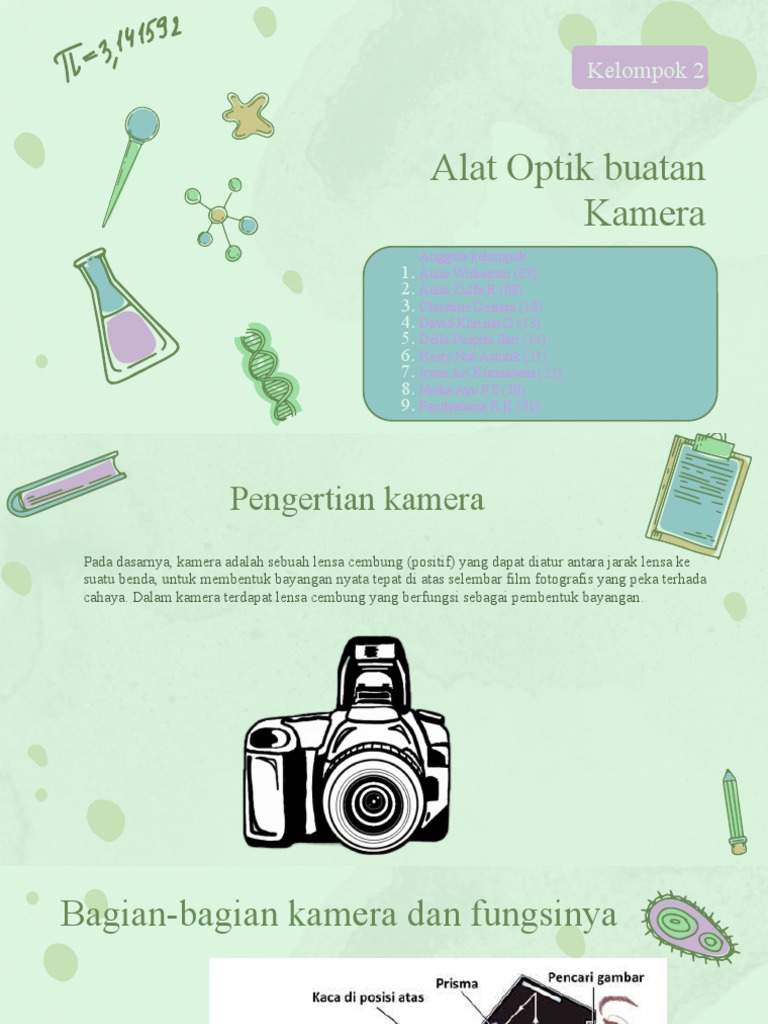Fisika Alat Optik Kamera | PDF