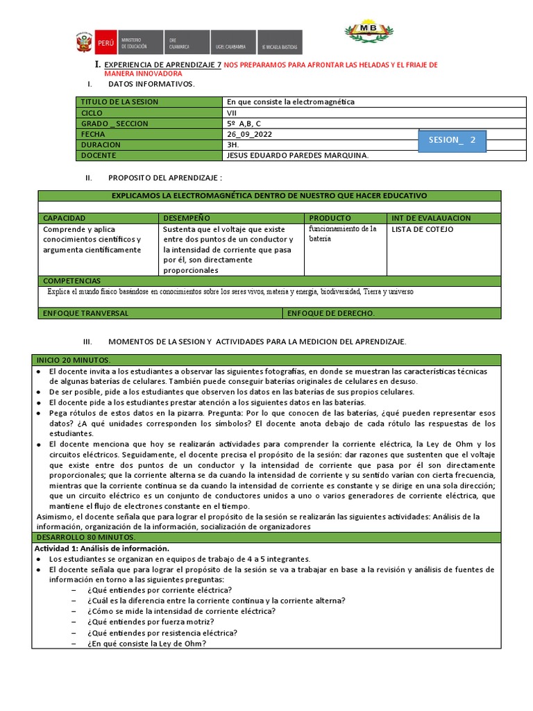 Aprendemos electromagnetismo | PDF | Corriente eléctrica | Ingenieria Eléctrica