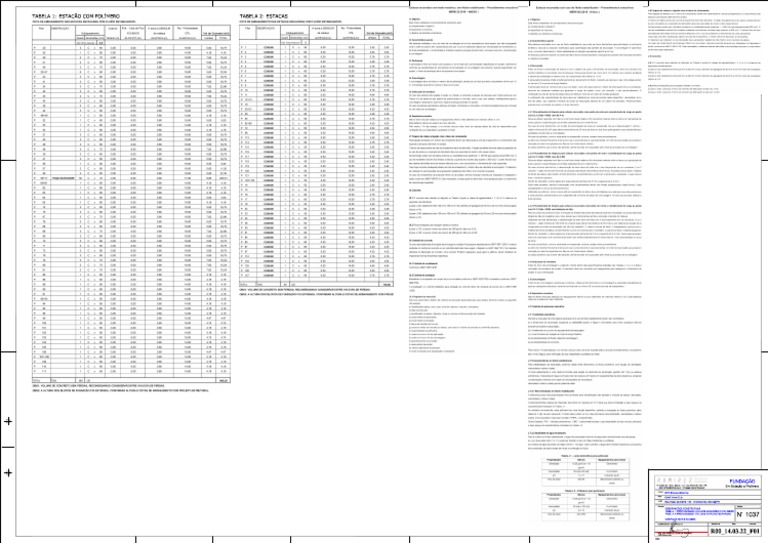 GPC - CHC - Estacas - Folha 01 - Rev00 | PDF