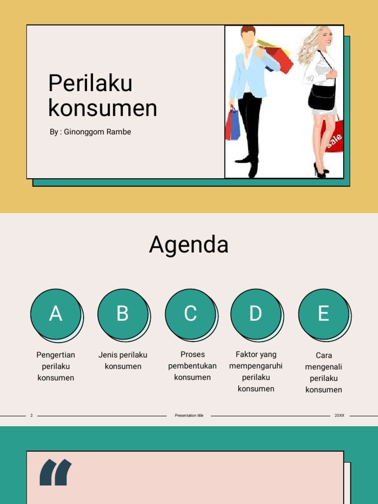 Memahami Perilaku Konsumen | PDF
