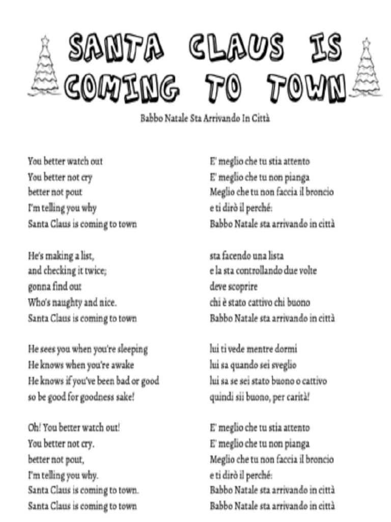 Santa Claus Parole | PDF