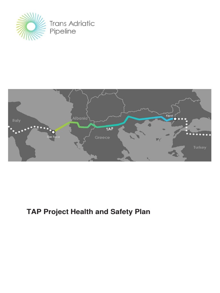 TAP Project Health and Safety Plan | PDF | Occupational Safety And ...