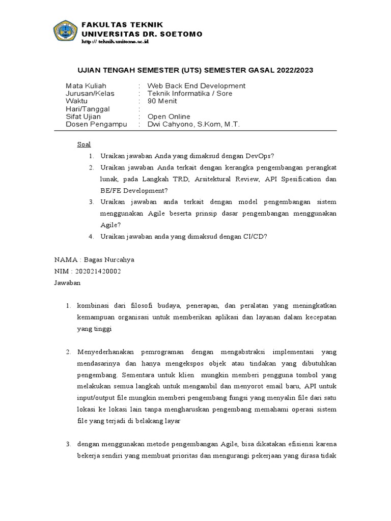 Soal Pemrograman Jaringan | PDF