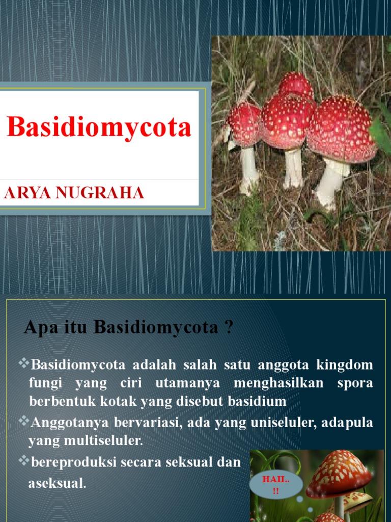 Ciri dan Contoh Jamur Basidiomycota | PDF | Kesehatan Holistik | Sains & Matematika