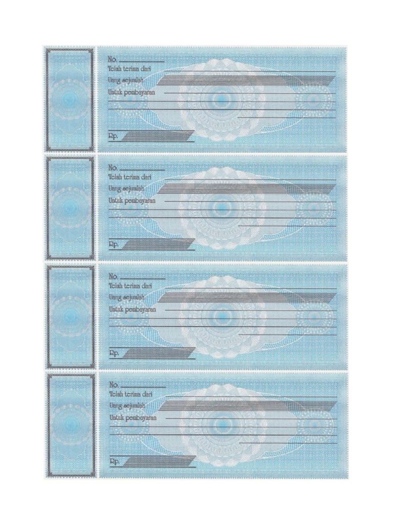 Kwitansi Kosong | PDF