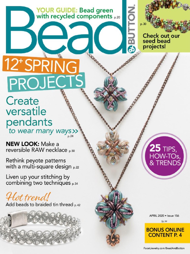 Bead Button 156-2020 | PDF