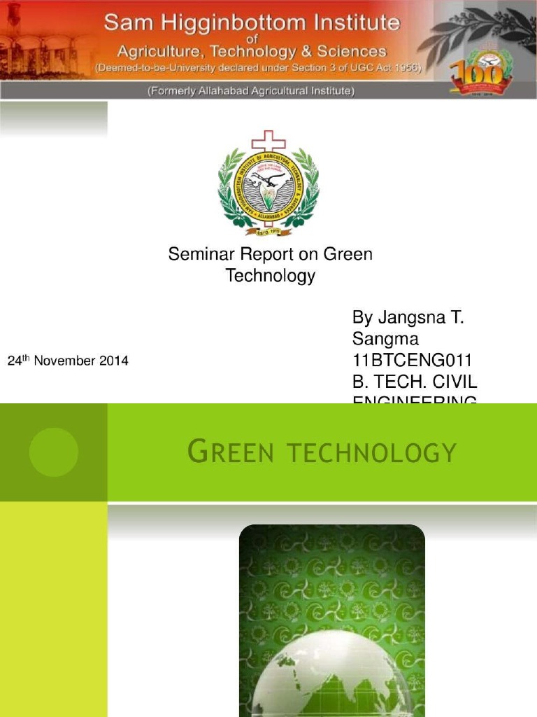 Green Technology | PDF