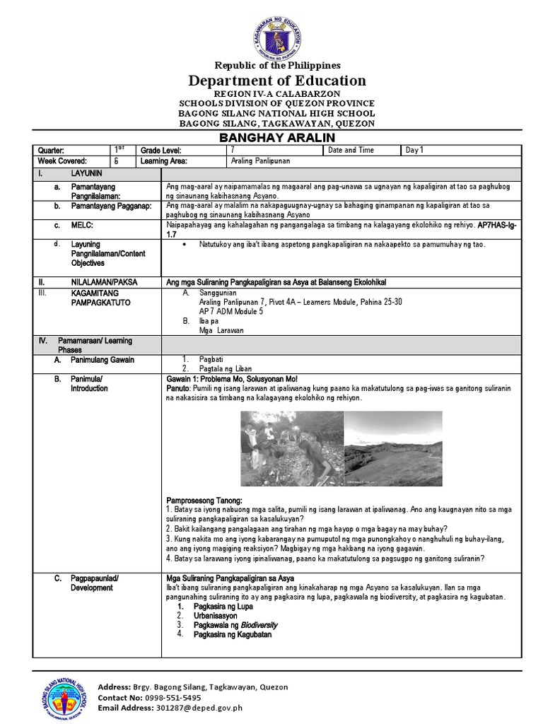 AP7 Week 6 Day 1 | PDF