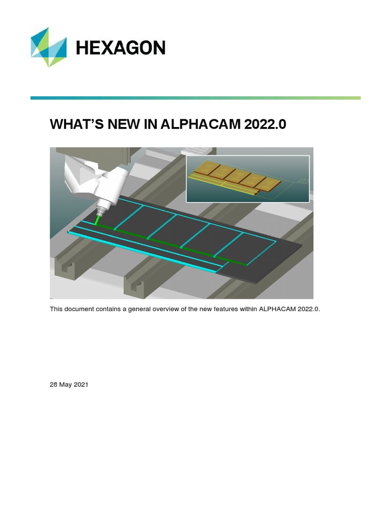 ALPHACAM 2022.0 WhatsNew | Download Free PDF | Computer Aided Design | Computer File