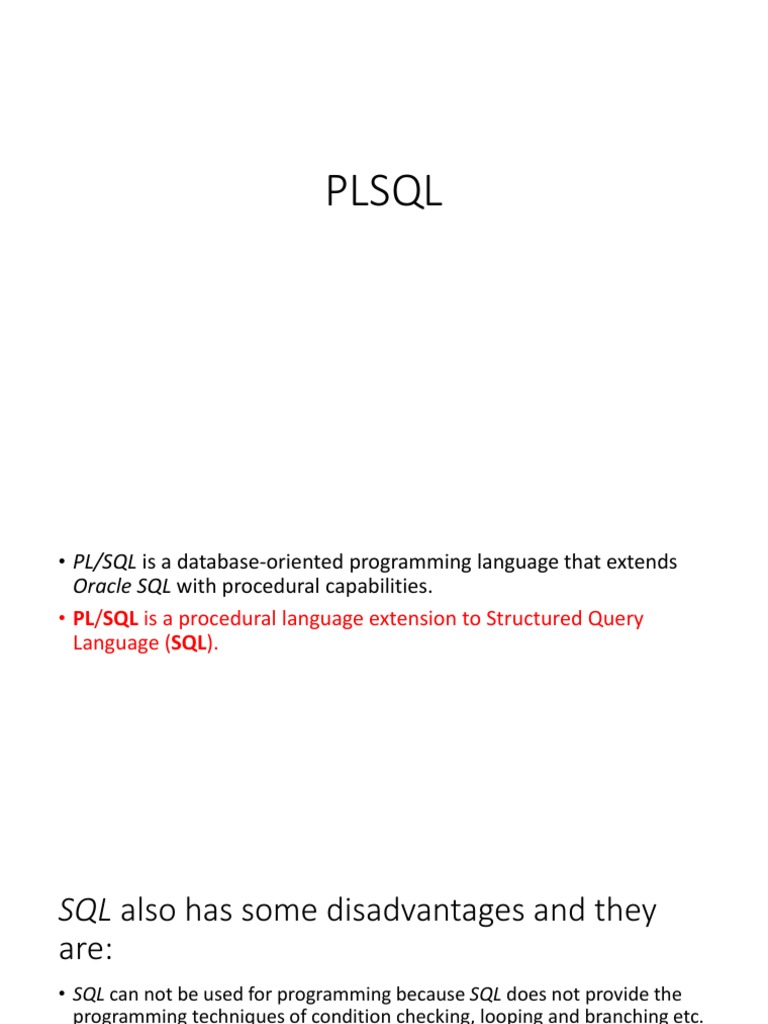PLSQLmy Updated1 | PDF | Pl/Sql | Boolean Data Type