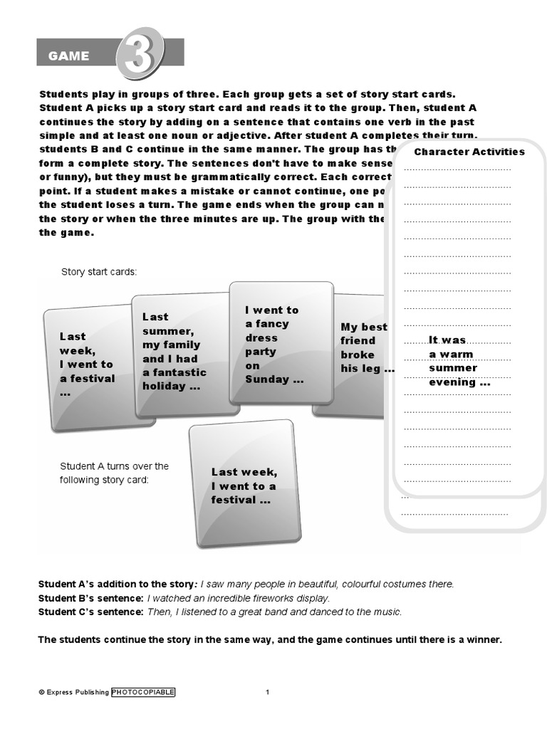 Spark 2 INT Game 3 | PDF