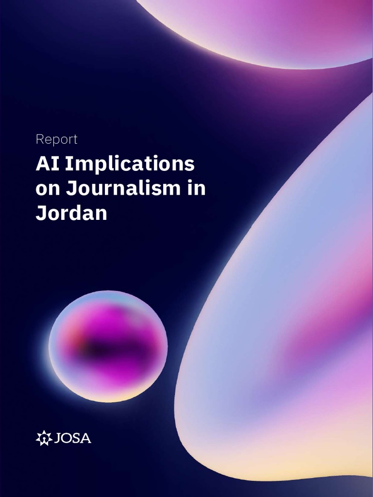 AI Implications On Journalism in Jordan | PDF | Artificial Intelligence ...