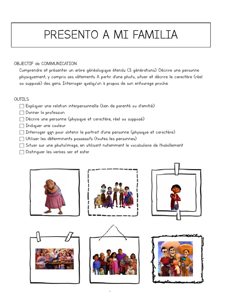5° Presento A Mi Familia 2022-2023 | PDF | Qualia | Diseño gráfico