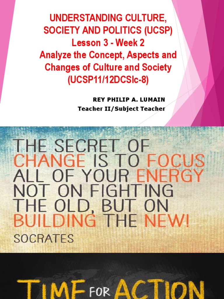 UCSP - LESSON 3 (Week 2) | PDF | Symbols | Society