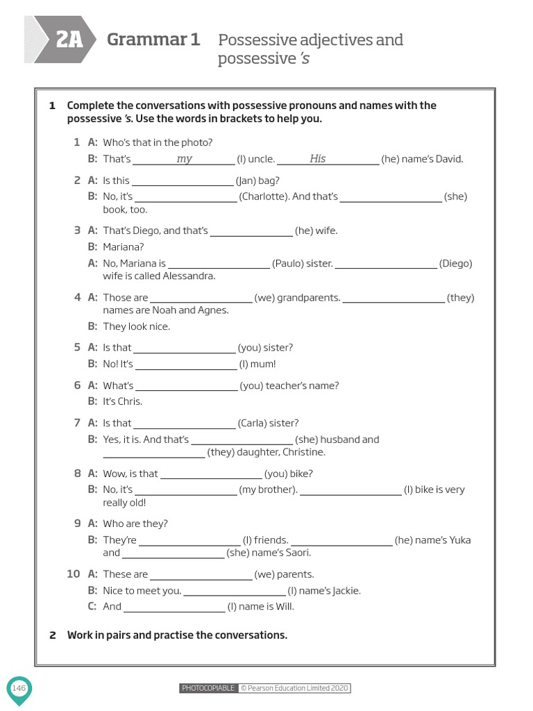 RM A2 PC 2A Grammar1 | PDF | Languages | Foreign Language Studies