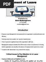 Employee Leave Audit Procedures | PDF | Employment | Sick Leave