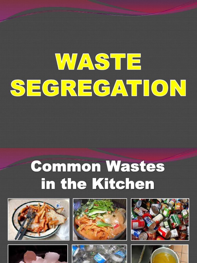 3 Waste Segregation | PDF | Recycling | Waste