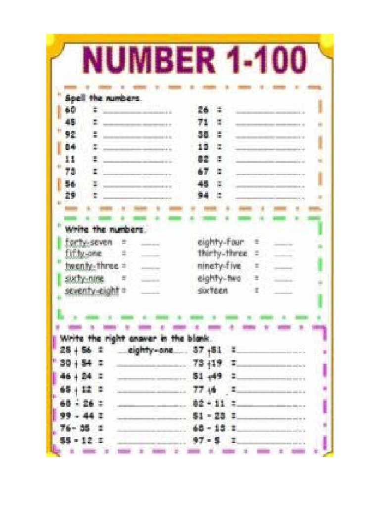 NUMBERS | PDF