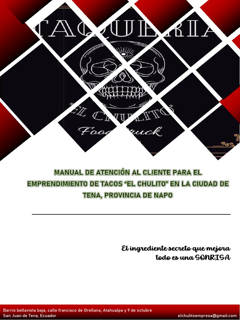 Manual de Atención al Cliente "El Chulito" | PDF | Análisis FODA | Cliente