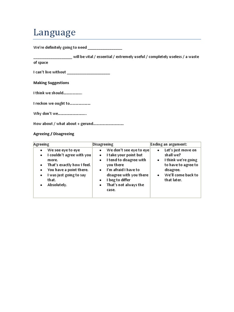 Language For Desert Island | PDF