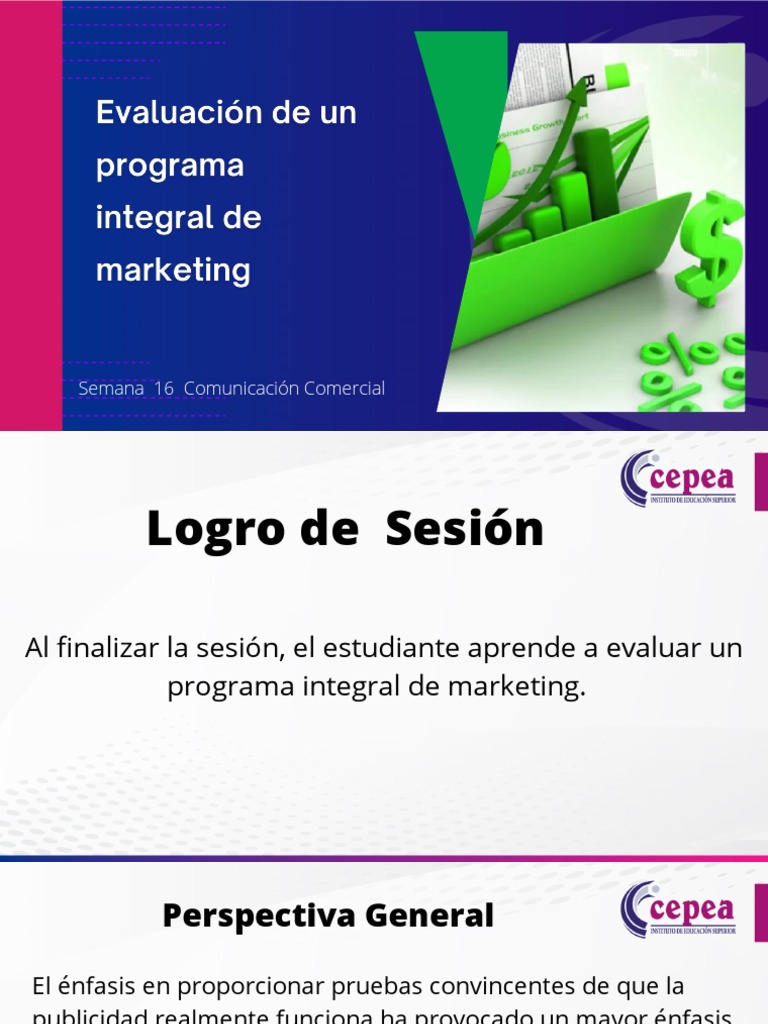 Evaluación de Un Programa Integral de Marketing | PDF | Marketing | Publicidad