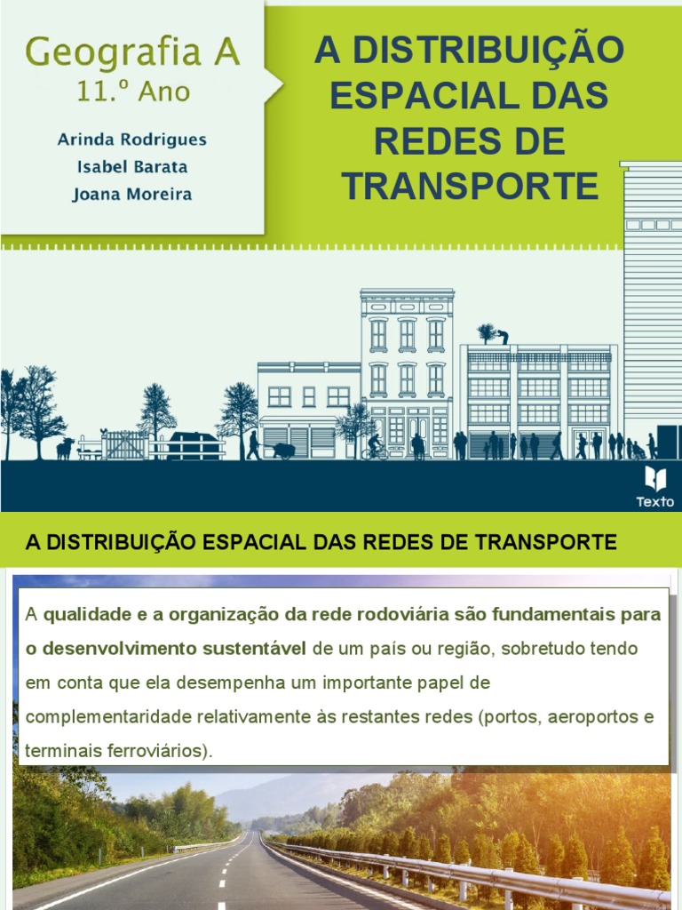 A Distribuição Espacial Das Redes de Transporte | PDF | Transporte ...