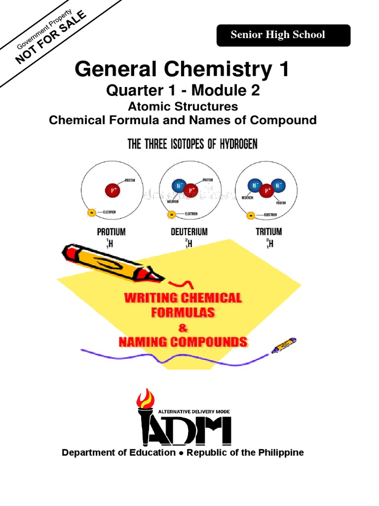 GeneralChemistry1 Q1 Mod2 Atomic-Structures Version-5 | PDF | Ion ...